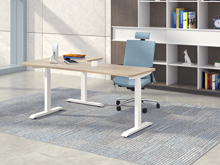 L-Shaped Standing Desk, Corner Standing Desk - Raxmount